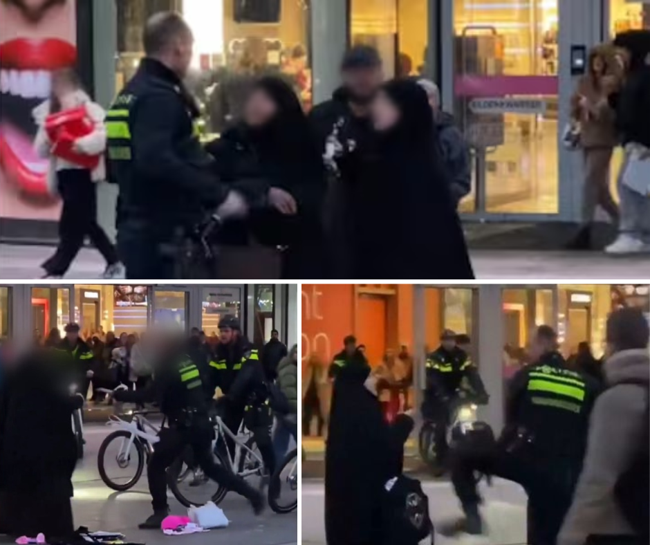 Video toont geweld bij winkelcentrum Utrecht, optreden van agent ...